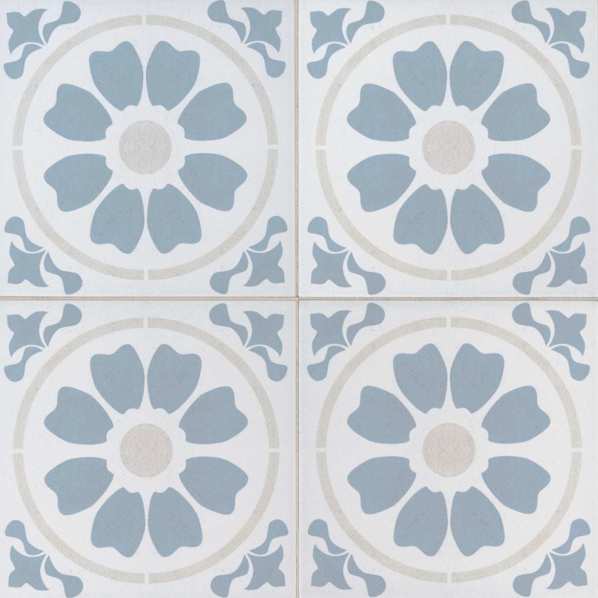 Paris 8x8 Pattern Porcelain Tiles in Whirlpool – LMP Home